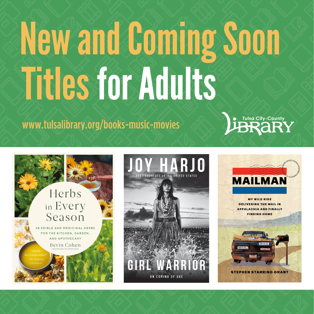 New and Coming Soon Books - October 2025 | Tulsa Library